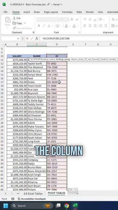 Stop Using Vlookup In Excel Youtube
