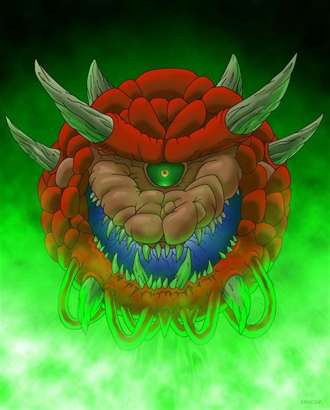 Cacodemon Doom Fan Art 31020306 Fanpop
