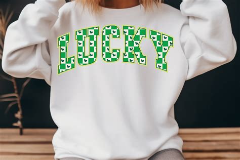 Lucky St Patricks Day Retro Svg Png Graphic By Svg Box · Creative Fabrica