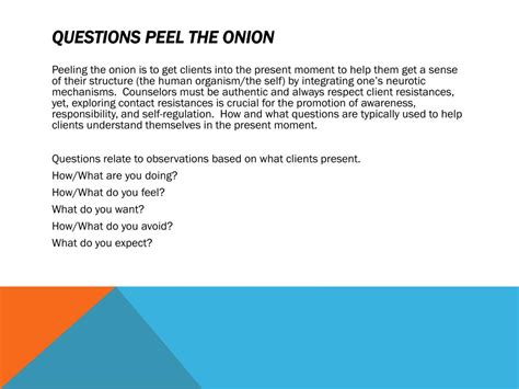 PPT PEELING THE ONION TO ESTABLISH CONTACT IN GESTALT THERAPY PowerPoint Presentation ID 353627