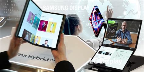 삼성 Lg 디스플레이 끝없는 혁신 경쟁 상상초월 폼팩터로 초격차 지킨다