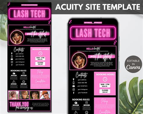 Acuity Scheduling Templates