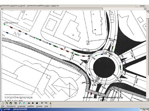 Simulation Of An Existing Roundabout Download Scientific Diagram