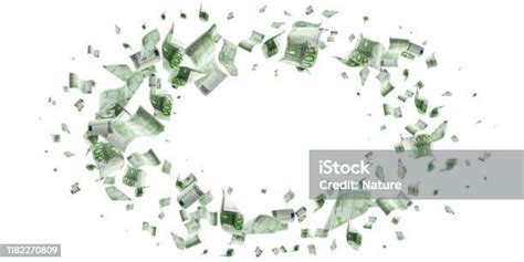 고립 떨어지는 유로 지폐를 계산합니다 흰색 배경에 돈 현금 텍스처 0명에 대한 스톡 사진 및 기타 이미지 0명 10 20 Istock