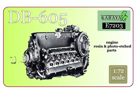 Db 605 Engine Resin Pe Karaya E7203