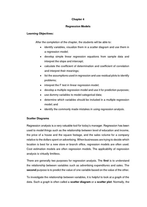 SOLUTION Regression Models Studypool