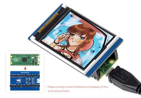 Modulo Display Lcd Da 18 Pollici Per Raspberry Pi Pico 65k Colori