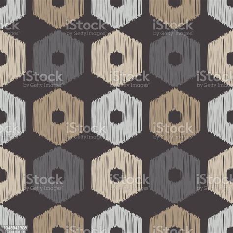 원활한 추상 기하학적 패턴입니다 육각형의 모양입니다 모자이크 텍스처입니다 Brushwork입니다 화를 손으로 벽지 직물 초대 카드 포장 웹 페이지 배경을 사용할 수 있습니다