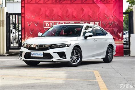 【思域2023款240turbo 劲动·c位客特别版侧前45度车头向左水平汽车图片 汽车图片大全】 易车