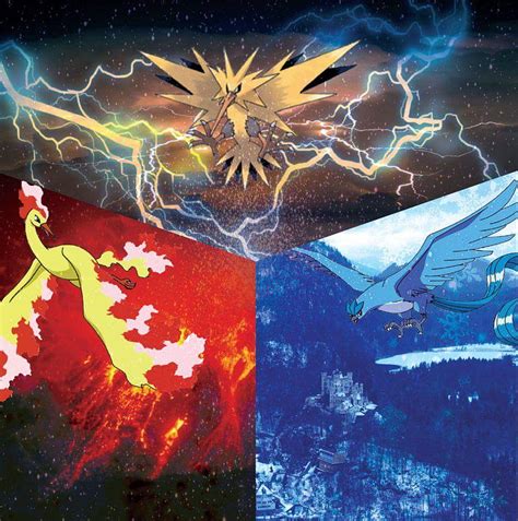 Legendary Bird Pokemon Wallpaper