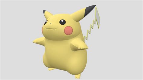 Gigantamax Pikachu Download Free 3d Model By Jtejada272010 [2a07cbb