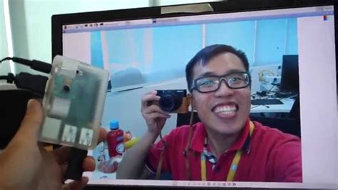 Selfie With Raspberry Pi 2 And Raspicam Camera Module Youtube