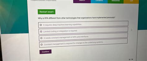 Solved Why Is RPA Different From Other Technologies That Chegg Com