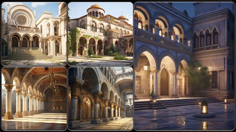 Artstation 270 Byzantine Architecture Reference Pack 4k V11