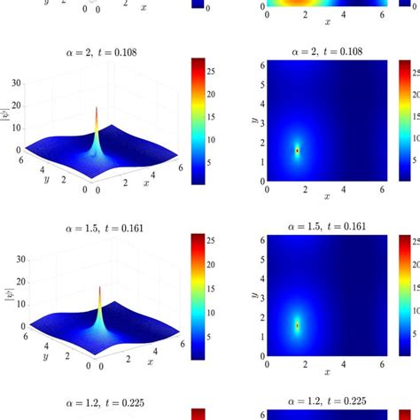 Profiles Left And Contour Plots Right Of The Initial Data And
