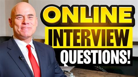 Online Interview Script 17 Interview Questions And Answers