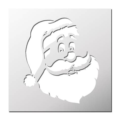 Трафареты выглядывающий дед мороз на окно 25 фото