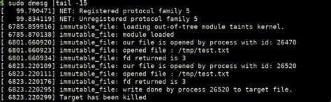 Hooking Or Monitoring System Calls In Linux Using Ftrace