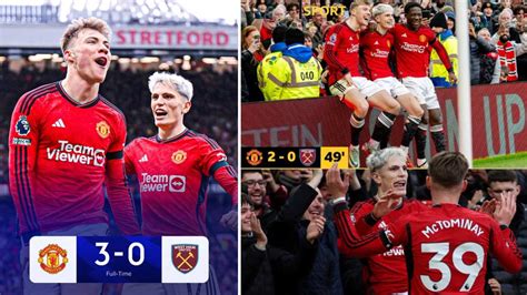 ဂိုးသွင်းခြေမှန်လာတဲ့ ဟွိုင်လန်း၊ အစွမ်းပြတဲ့ ဆယ်ကျော်သက် ၂ဦးနဲ့ အတူ မန်ယူတို့ ဝက်စ်ဟမ်းကို