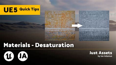 Ue Quicktip Materials Desaturation Youtube