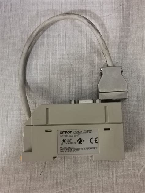 Used Omron CP1W TS002 Temperature Sensor Unit Orbit Surplus