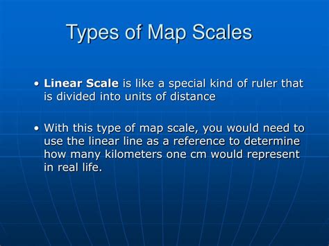 what are the different types of map scales design talk