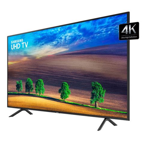 Smart TV LED 4K UHD 50" Samsung NU7100 com Visual Livre de Cabos, HDR ...