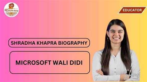 Shradha Khapra Biographyageheightincomebfhusband 2025