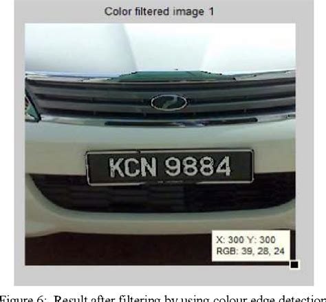 Figure 5 From Malaysian Vehicle License Plate Recognition Using Double Edge Detection Semantic