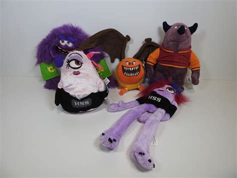 Lot Of 5 Disney Pixar Monsters University Stuffed Plush 4689333758