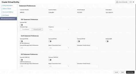 Create Virtual Entity