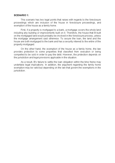 Scenario 1 Random Scenario 1 This Scenario Has Two Legal Points