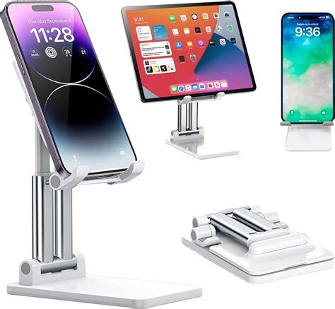 Moreik Mobile Phone Holder Stand For Table And Desk Smartphone Holder