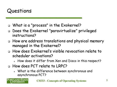 Cs533 Concepts Of Operating Systems Class Ppt Download