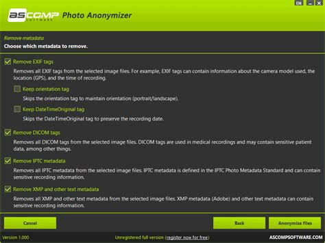 Photo Anonymizer Remove Image Metadata To Improve Your Privacy Ghacks Tech News