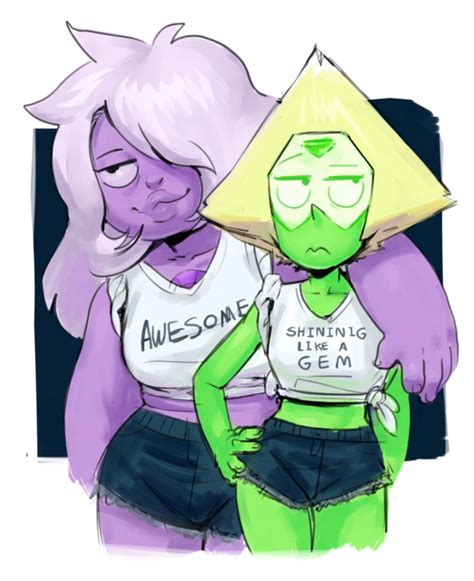 24 Best Peridot And Amethyst Ideas Steven Universe Fanart Steven Universe Peridot Steven