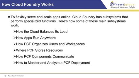 Pivotal Cloud Foundry And Its Usage In Ecosystem Pptx