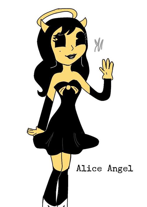 Bendy And The Ink Machine Alice Angel Fanart Findyourlopers