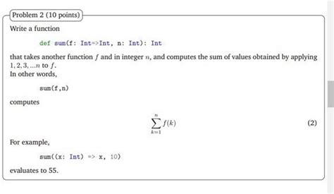 Solved The Program Is In Scala And The Function Template Is Chegg