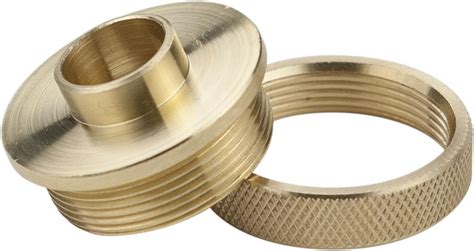 58 Solid Brass Short Shank Router Template Guide Bushing And Lock Nut