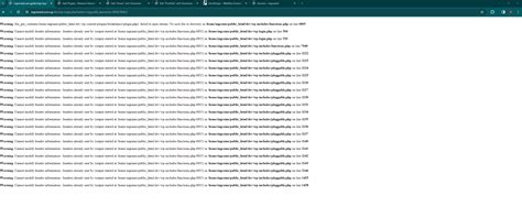 Please Help So Many Errors Suddently Rwordpress