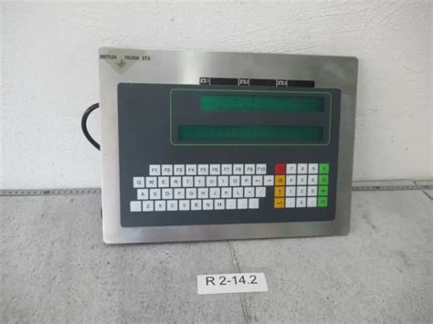 Mettler Toledo St Bilancia Display Terminale Operatore Mettler Rdku