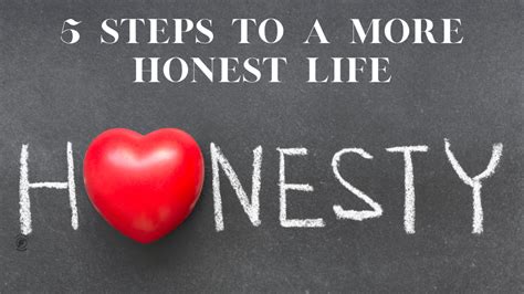 5 Steps To A More Honest Life — Funny Face Fiction