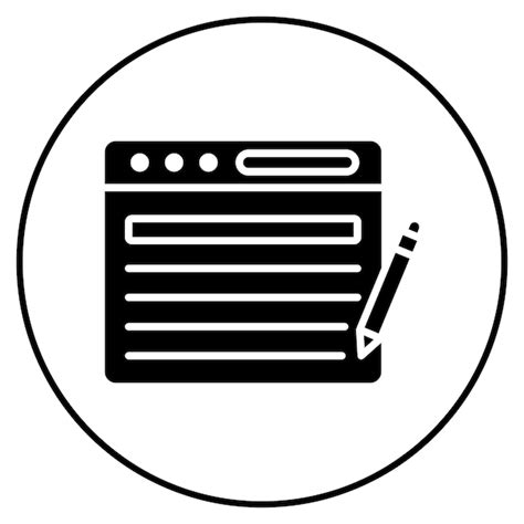 Premium Vector Copywriting Icon Vector Image Can Be Used For Internet Marketing Service