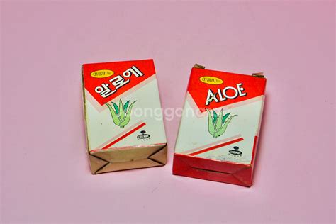 알로에 옛날 비누 2개 근대사 레트로 빈티지소품 예술작품골동품수집 중고나라