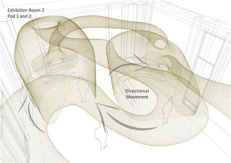 Rattan Installation S Natural Forms In Gallery Composition