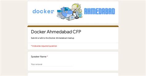 Docker Ahmedabad On Linkedin Docker Ahmedabad Cfp