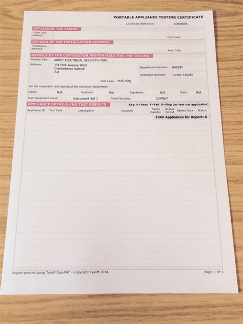 PAT Testing Abbey Electrical Services Hull