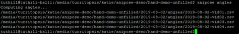 Anipose Tutorial — Anipose 081 Documentation
