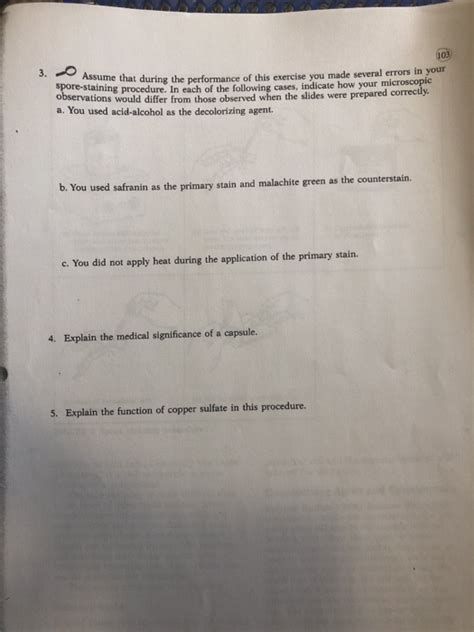 95 Acid Fas Staining LABORATORY REPORT Acid Fast Chegg Com